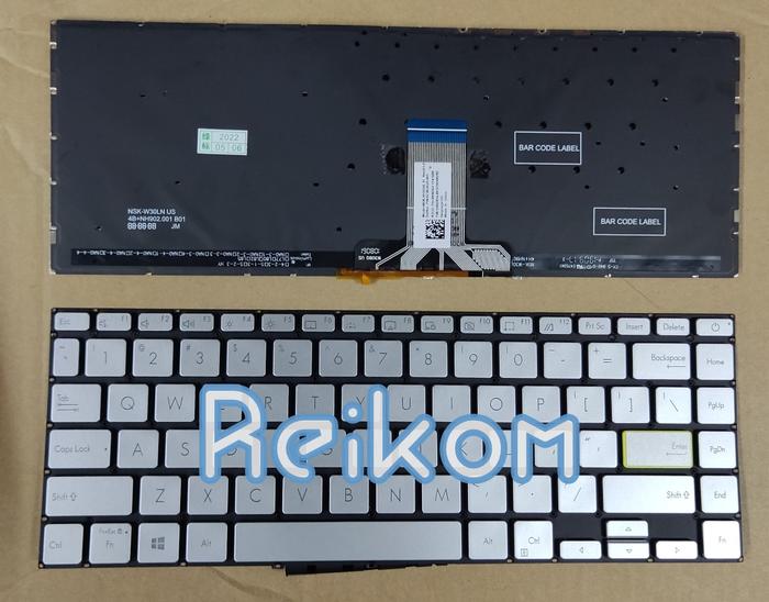 Jual Keyboard Asus Vivobook E410 E410kao E410m E410ma E410mao - Hitam ...