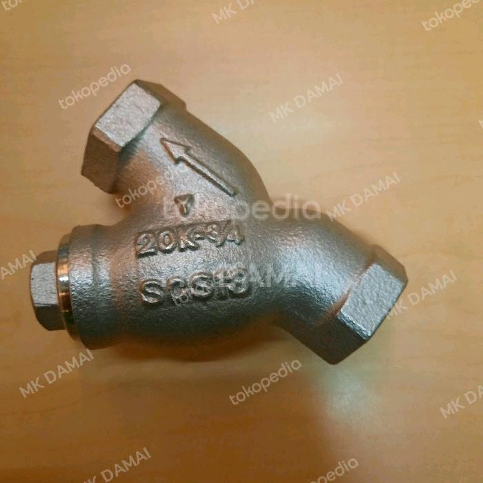 Jual Y strainer Kitz SS304 drat 3/4"inch / Stainless steel 304 - Jakarta Barat - MK DAMAI ...