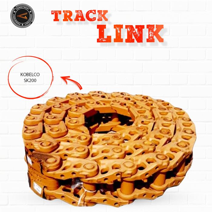 Jual Tracklink SK200 Kobelco - Track Link SET Excavator - Kota ...