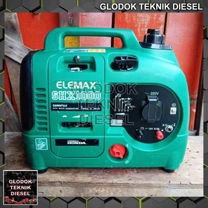 Jual ELEMAX HONDA PORTABLE GENERATORS GENSET INVERTER SHX 1000 1 KVA ORI - PACKING STANDAR ...