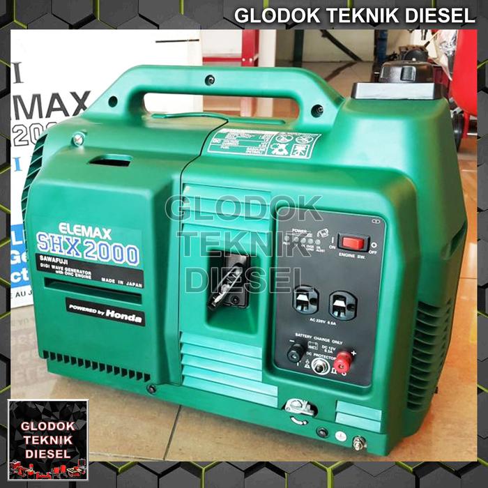 Jual ELEMAX HONDA PORTABLE GENERATORS GENSET INVERTER SHX 2000 2 KVA ...