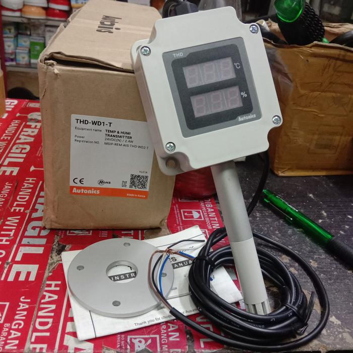 Jual Temperature & humidity THD-WD1-T transmitter autonics Original - Kota Bandung - PUTRA JADE ...