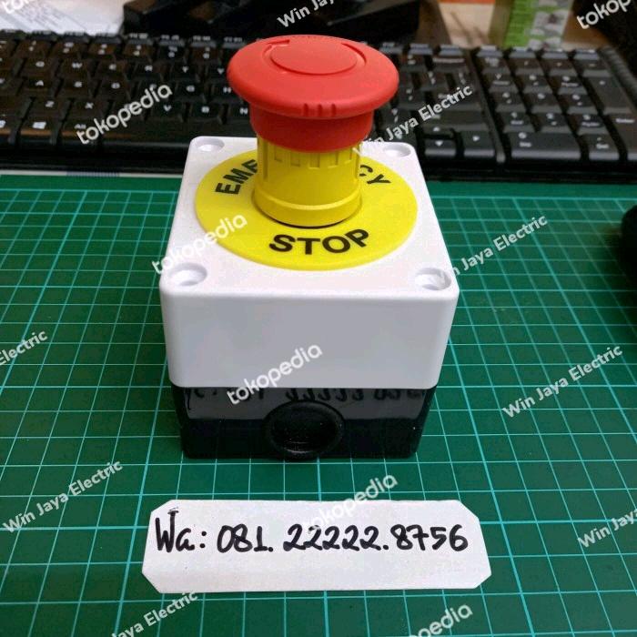 Jual Emergency Switch Schneider With Box Panel Kendali NO And NC ...