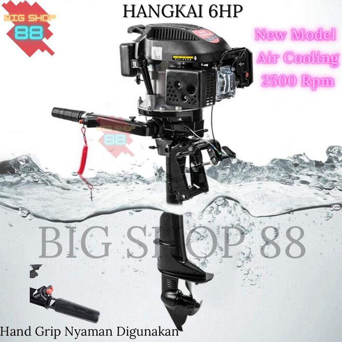 Jual Mesin Tempel Outboard Motor Perahu Karet Hangkai 6HP 6PK - Kota Cirebon - BIGSHOP88CIREBON ...