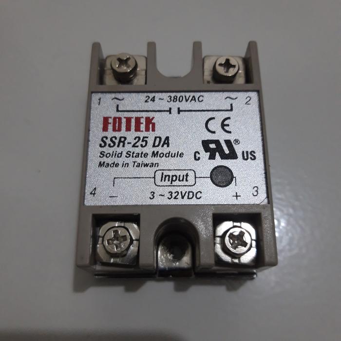 Jual Solid State Relay Fotek 25 Amper Fotek SSR-25DA made in taiwan - Kota Bandung - jaya ...