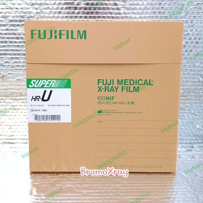 Jual fuji medical x ray film super HR-U uk 35x35 100NIF - Kab. Bandung Barat - CV. BROMO | Tokopedia