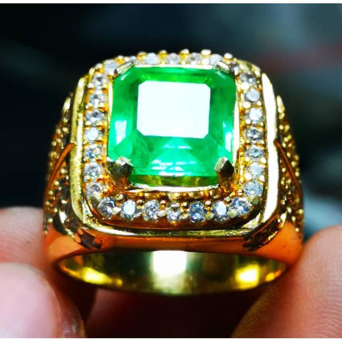 Jual NATURAL BATU PERMATA EMERALD BERYL ZAMBRUD COLOMBIA + MEMO SGR ...
