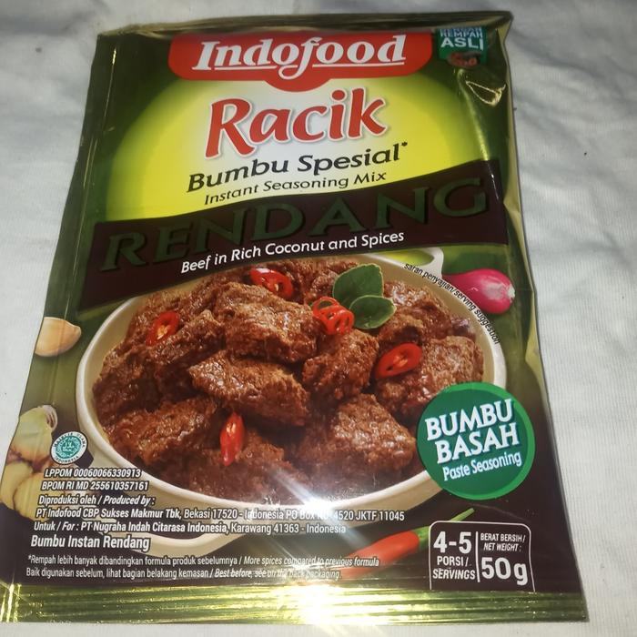 Jual indofood rendang 50 gram - Jakarta Barat - sagala sayur segar ...