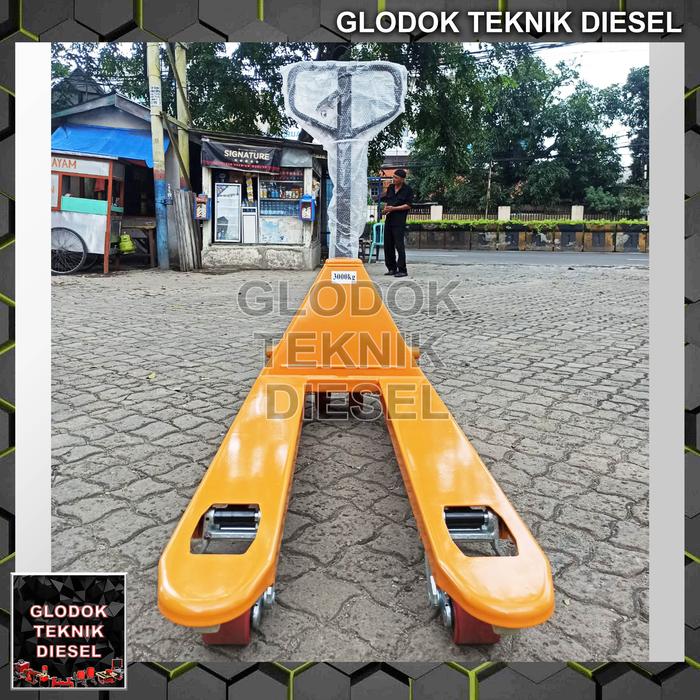 Jual HAND PALLET TRUCK 3 TON HAND STACKER LIFT 3 TON 3000 KG - 3 TON PU ...