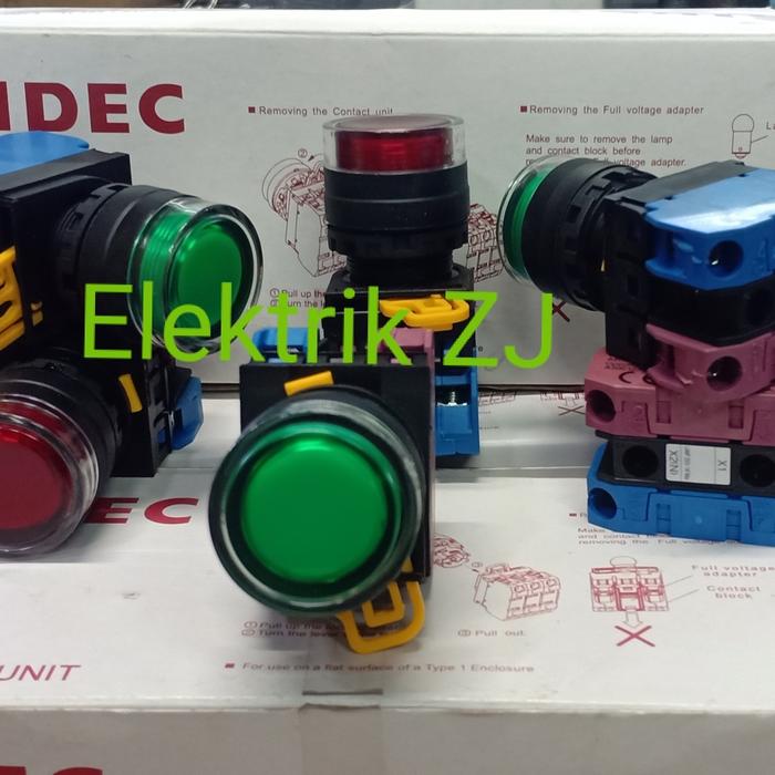 Jual IDEC illuminated Push Button Lamp Dia. 22mm - - Jakarta Pusat ...