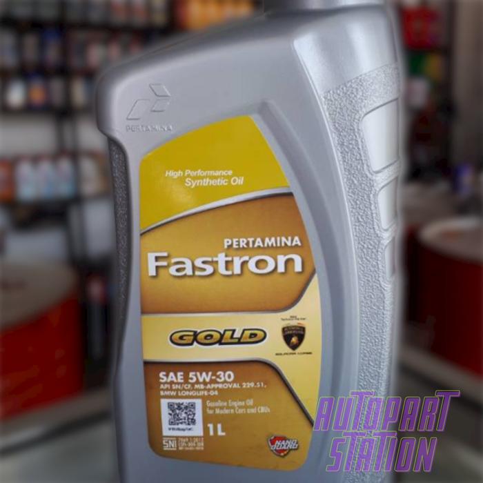 Jual AUTOPART STATION_OLI MESIN PERTAMINA FASTRON GOLD SAE 5W-30 1 ...