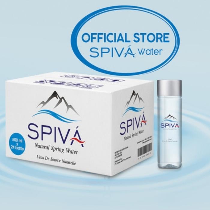 Jual Spiva Natural Spring Water 330ML (1 Box = 24 Bottles) - Kota ...