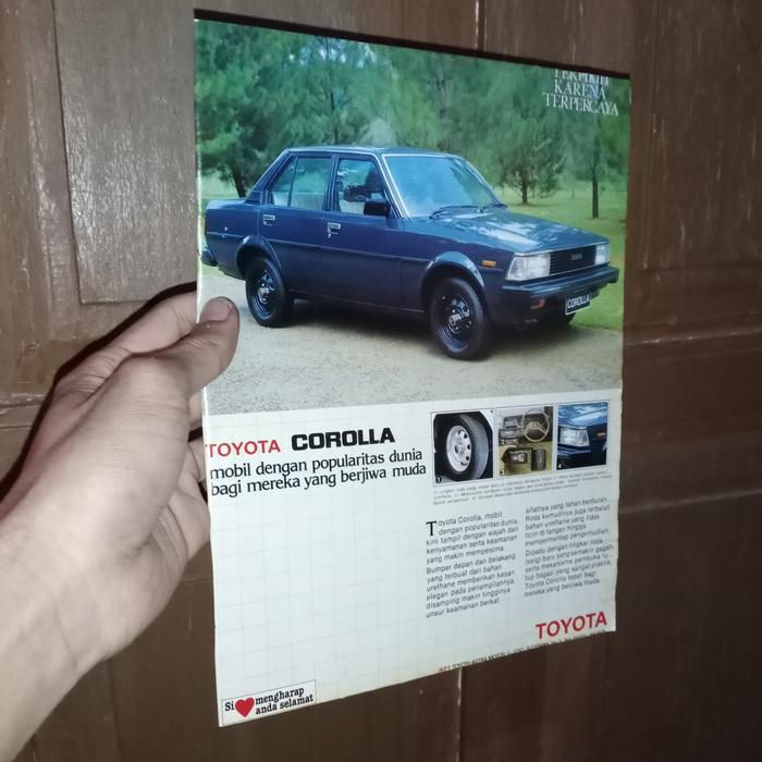 Jual Iklan Cetak Jadul Mobil Toyota Corolla Mobil dengan Popularitas ...