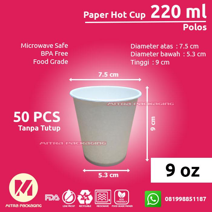 Jual Paper Hot Cup Gelas Kertas |120ml|180ml|220ml|240ml|360ml|480ml - Jakarta Selatan - Mitra ...