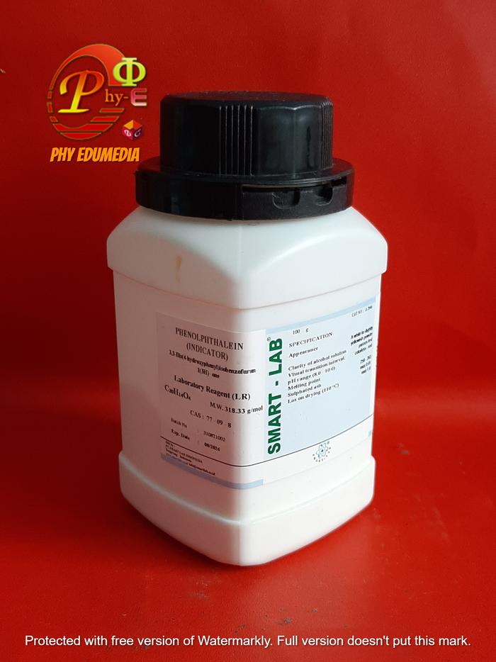 Jual Phenolphthalein / Fenolftalein / Indikator PP Pro Analis SMARTLAB ...