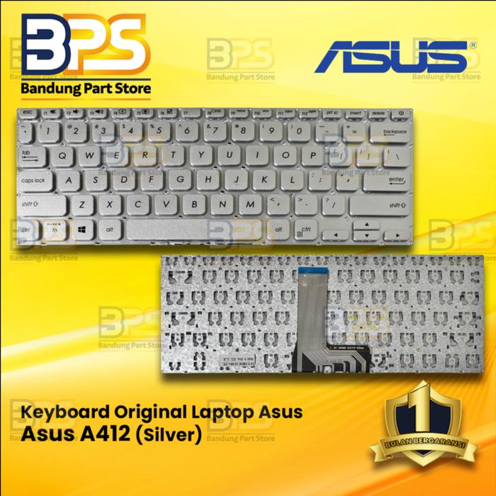 Jual Keyboard ASUS VIVOBOOK 14 A412 A412D A412F A412U - SILVER - Kota ...