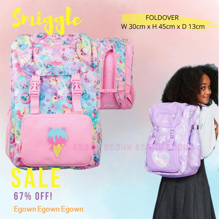 Jual Kado Anak Original Tas Smiggle Backpack Junior Frozen 2 Elsa Anna ...