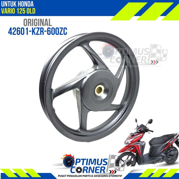 Jual ORIGINAL Velg Belakang Vario 125 Old Lama 42601-KZR-600ZC ...