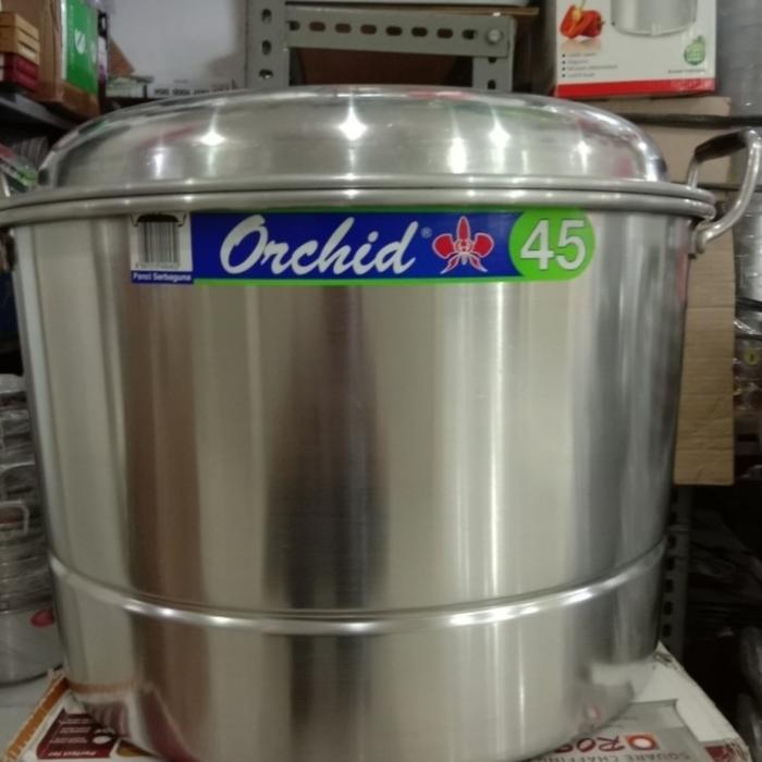 Jual Langseng nasi panci besar/ dandang nasi/ kukusan 15 liter no 45cm ...