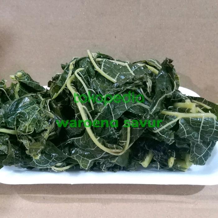 Jual Daun pepaya pahit rebus / Daun paya pait rebus - Jakarta Selatan ...