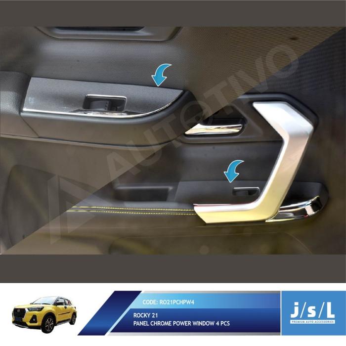 Jual Panel Toyota Raize / Rocky 2021 JSL Panel Power Window Chrome ...