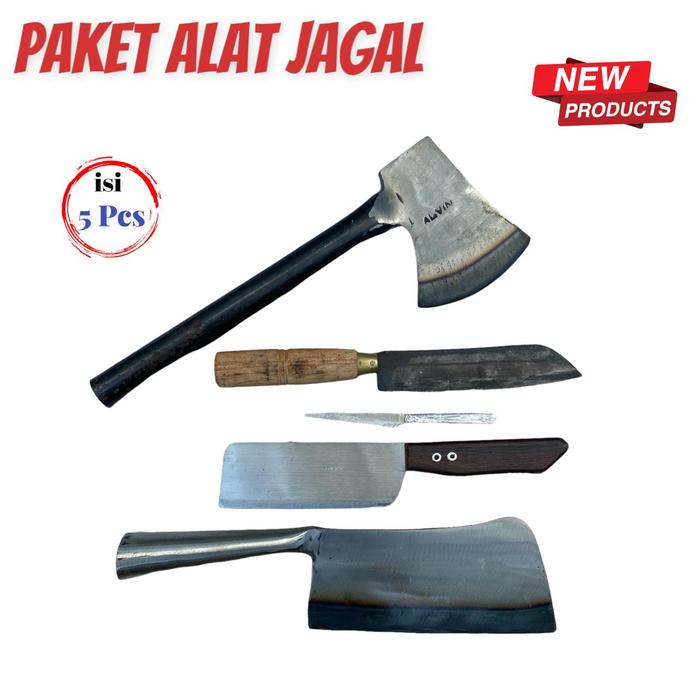 Jual Paket Qurban - Kapak Pisau Cincang Daging Golok Seset Kulit dan ...