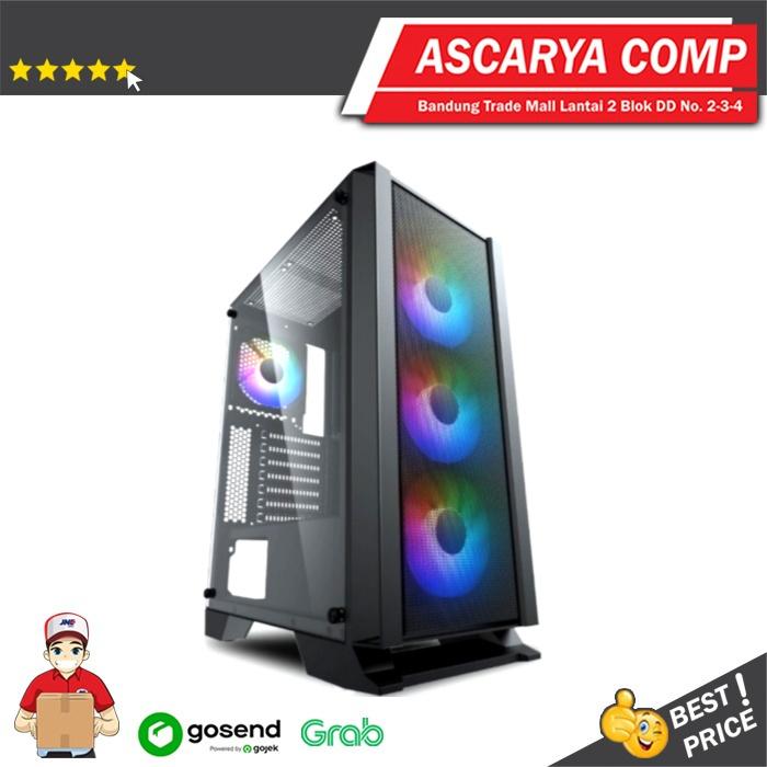 Jual INFINITY NEBULA V4 Tempered Glass - ATX, mATX - Casing Gaming ...