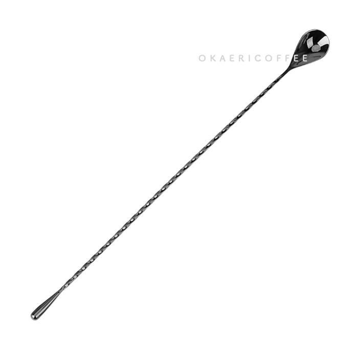 Promo Premium Long Bar Mixing Stirring Spoon 30cm / Sendok Teh Panjang ...