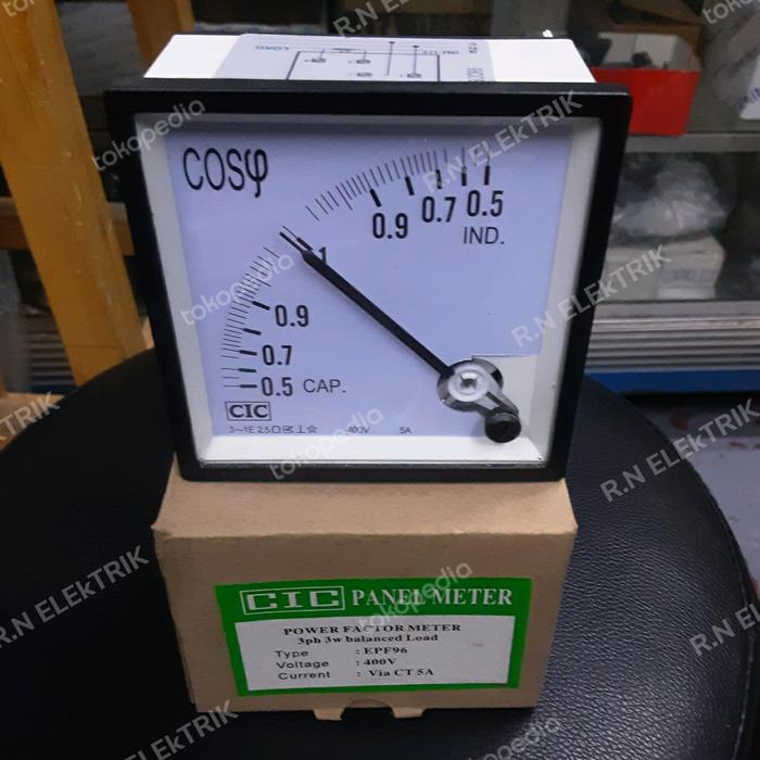 Jual COS PHI METER/POWER FACTOR EPF96 400V type CIC - Jakarta Pusat - R.N ELEkTRIK | Tokopedia