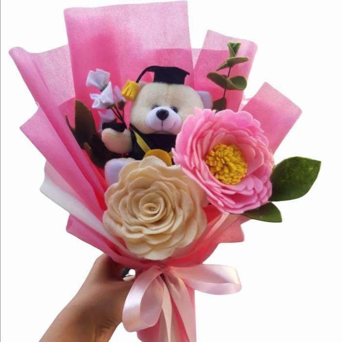 Jual hand bouquet wisuda/ buket happy graduation - Kota Surabaya ...