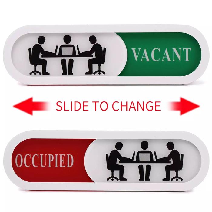 Jual Sliding Meeting Room Sign Ruang Rapat Kantor Perusahaan Company ...