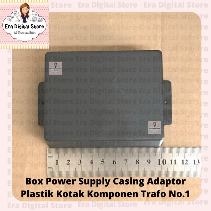 Jual Box Power Supply Kotak Casing Adaptor Plastik Komponen Trafo No.1 ...