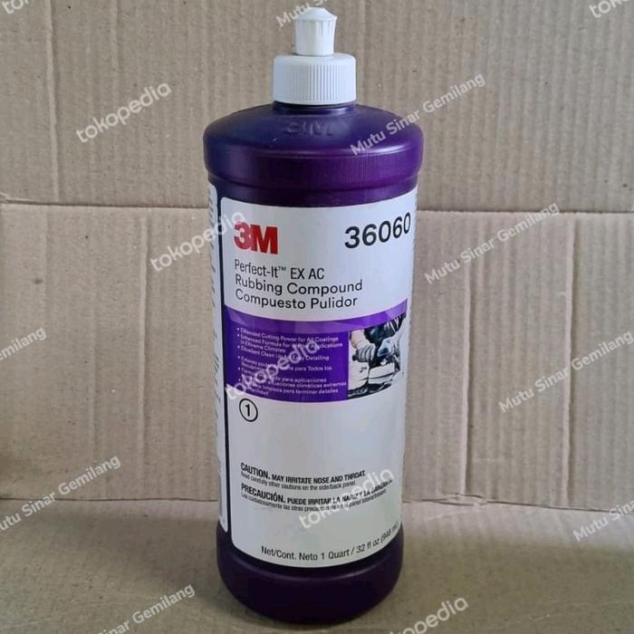 Jual 3M 36060 Perfect-it™ EX AC Rubbing Compound Compuesto Pulidor - Jakarta Barat - Mutu Sinar ...