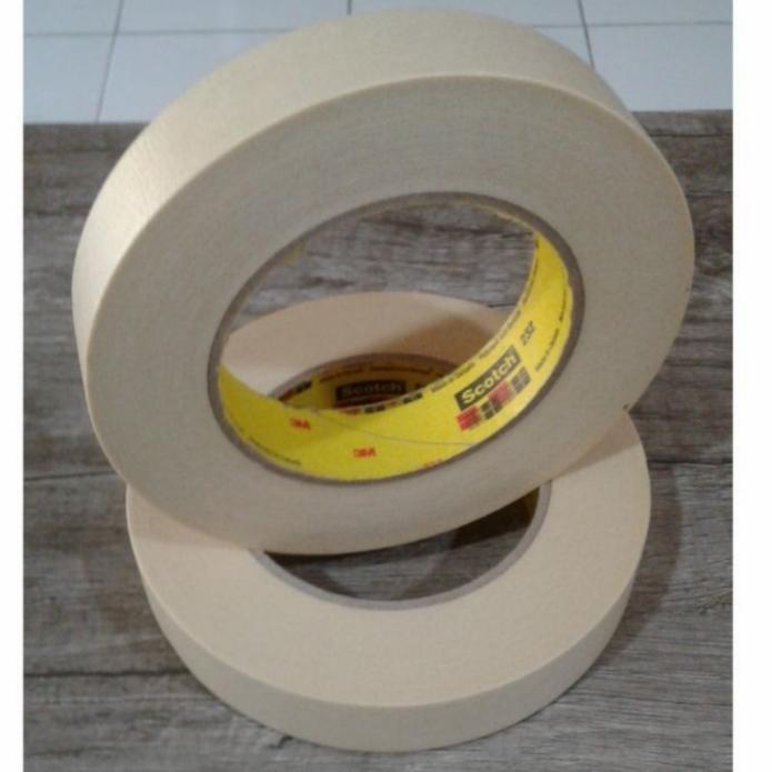 Jual Lakban Kertas Masking Tape High Performance Paper 3M 232 1in × 55m ...