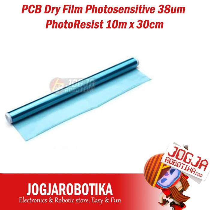 Jual PCB Dry Film Photosensitive 38um PhotoResist 1m 3m 10m x 30cm ...