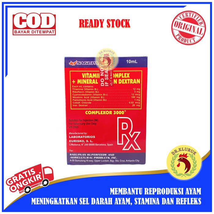 Jual Complexor 3000 Multivitamin Doping Ayam - Kota Surabaya - Dokter ...