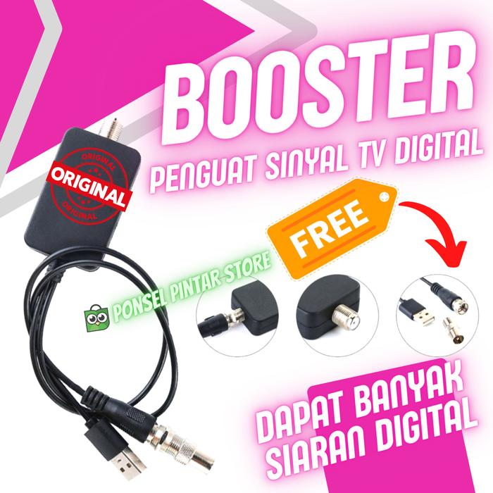 Jual [ORIGINAL 100%] Taffware Penguat Sinyal Antena TV Amplifier ...