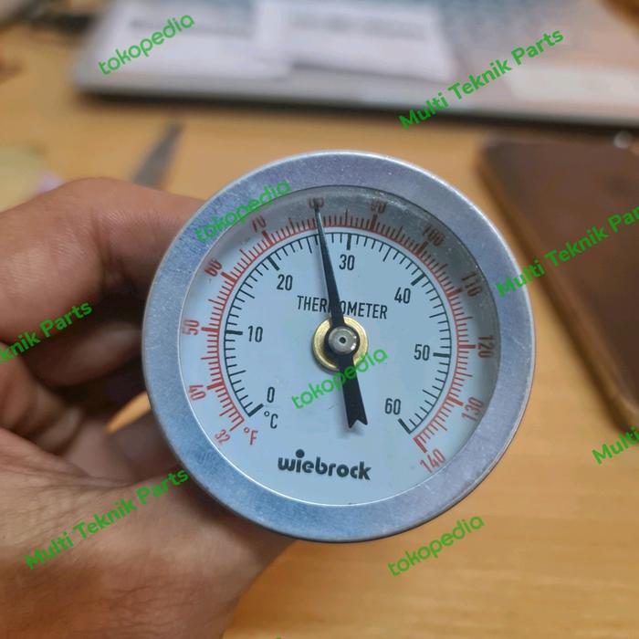Jual Thermometer Payung 2" inch 60°C derajat celcius / Alat Ukur Suhu ...
