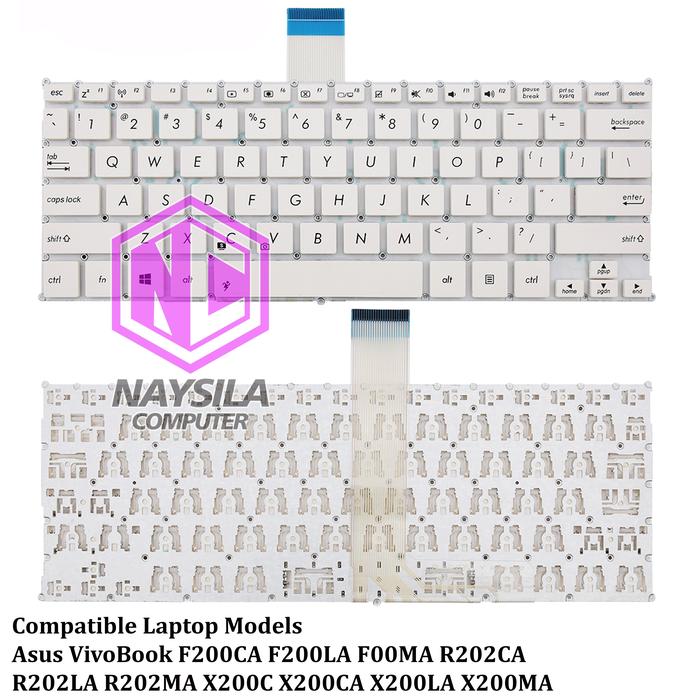Jual Keyboard ASUS X200 X200CA X200LA X200M F200 F200ca R202CA R202MA ...