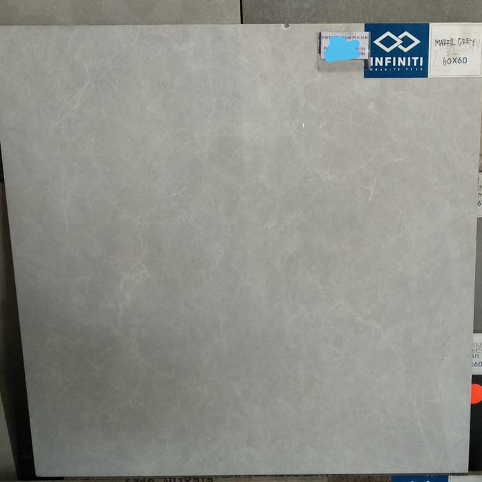 Jual granit lantai rumah infiniti 60x60 marfil grey motif marmer abu ...