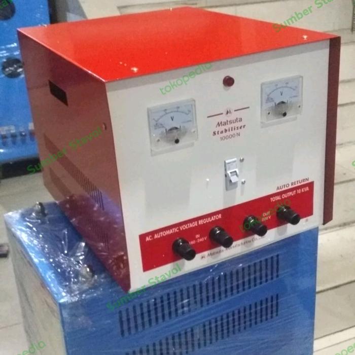 Jual stabilizer listrik matsuta 10000 N 1 phase - Jakarta Pusat ...
