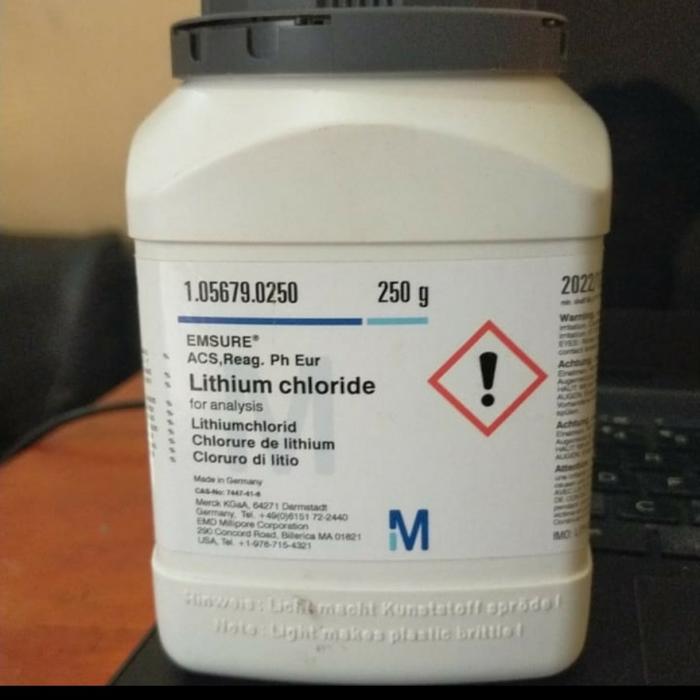 Jual LiCl, Litium Klorida, Lithium Chloride, Merck, 250 gram - Kab. Tangerang - Maxlab | Tokopedia