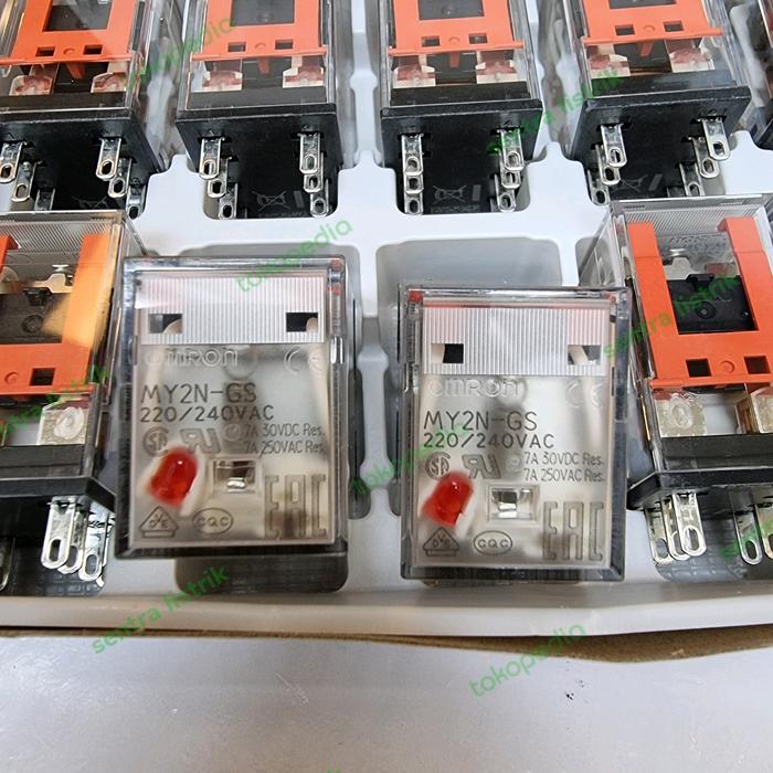 Jual relay omron my2n-gs 220vac original - Jakarta Barat - sentra listrik | Tokopedia