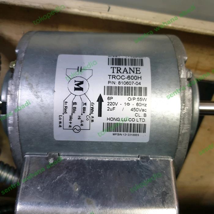 Jual TRANE FCU Motors TROC600H , 220V , 55W - Jakarta Barat - sentra ...