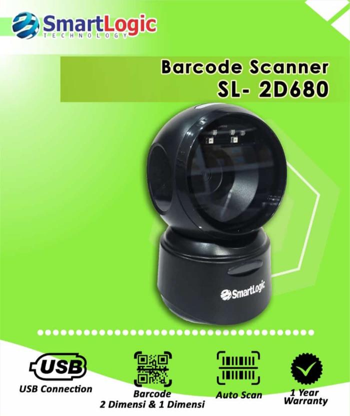 Jual Barcode Scanner Omni 2D SMARTLOGIC SL-2D680 USB - Kota Surabaya ...