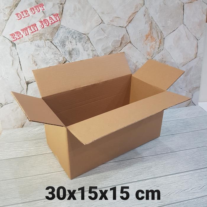 Jual Kardus / Box / uk. 30x15x15 cm / Karton Packing polos baru ST ...