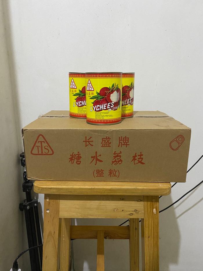 Jual TTS Leci Lychee 1 Dus isi 12 x 567gr / 12 Kaleng - Kota Tangerang ...