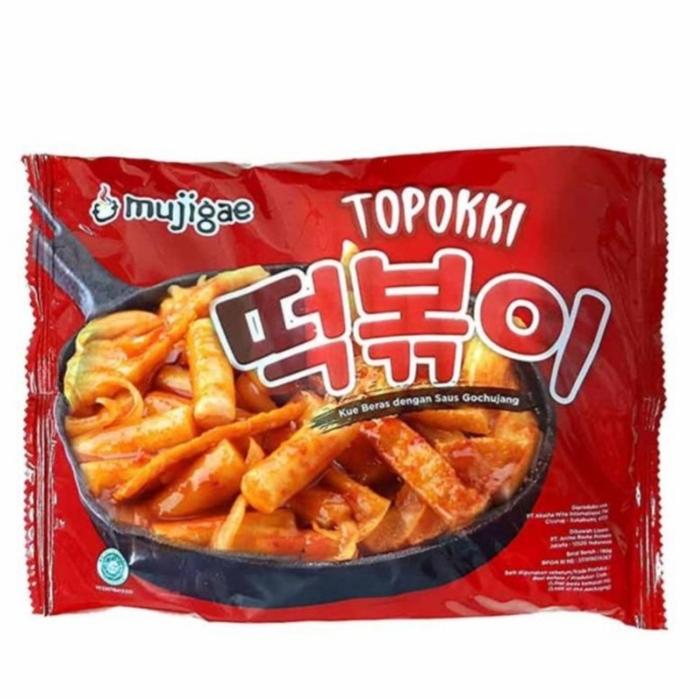 Jual Mujigae Topokki 170 gr/Teokbokki Instan/Tokpoki/ Tteokbokki/Topoki ...