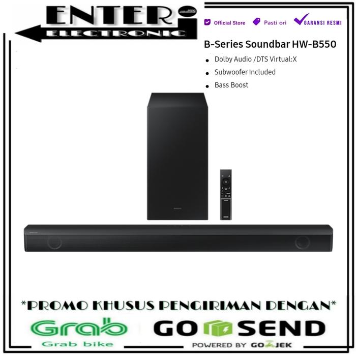 Promo SAMSUNG SOUNDBAR HWB550 - SPEAKER WIRELESS SOUNDBAR 2.1CH 410W HW ...