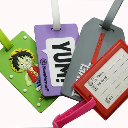 Jual (CUSTOM SUKA-SUKA)Bagtag karet custom Luggage tag karet rubber ...